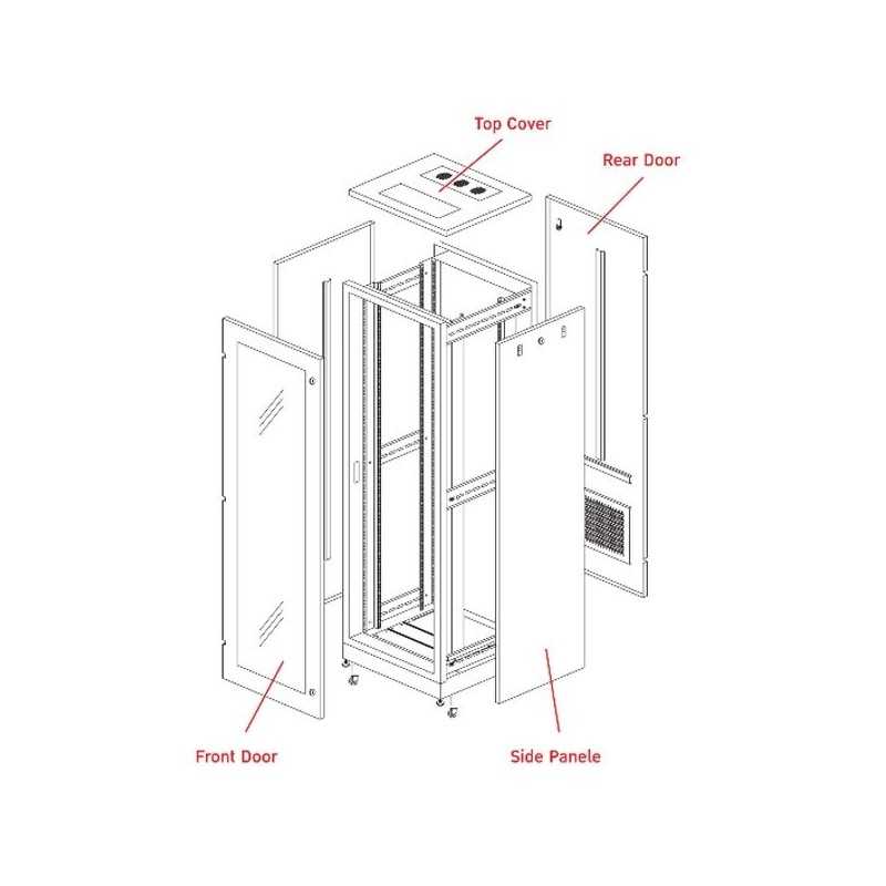ตู้ Rack 15U G3-60615 19" GERMAN RACK G3 Series 60x60x85cm.