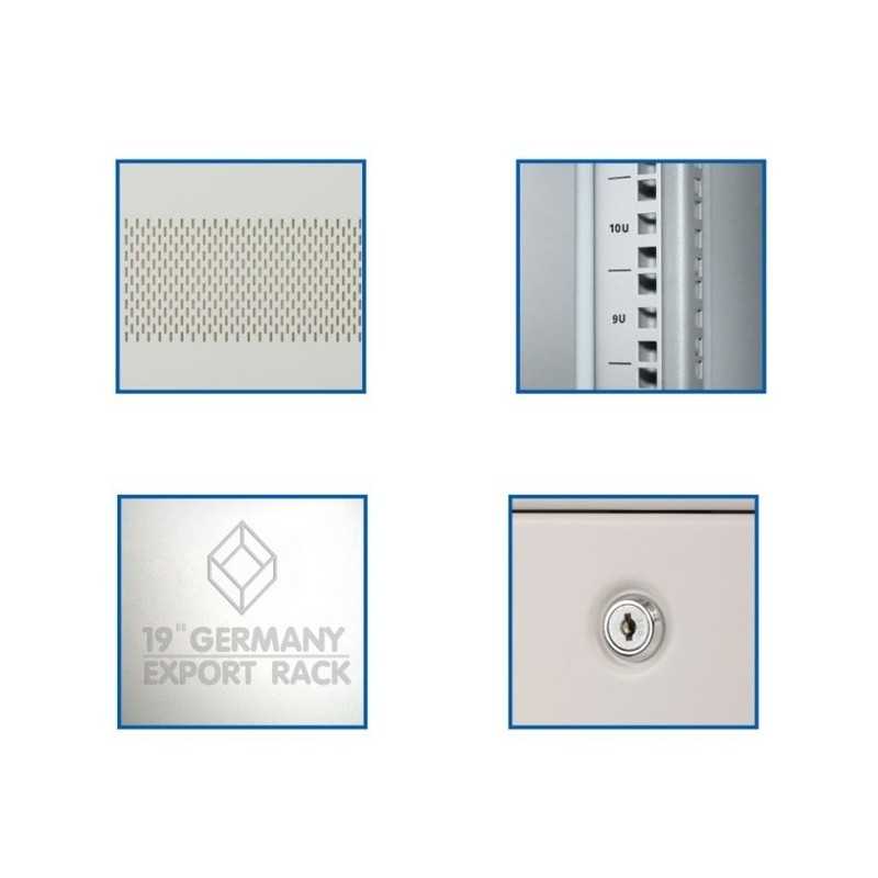 ตู้ Rack 42U G3-81042 19” GERMAN RACK Cabinet 42U 80x100x205