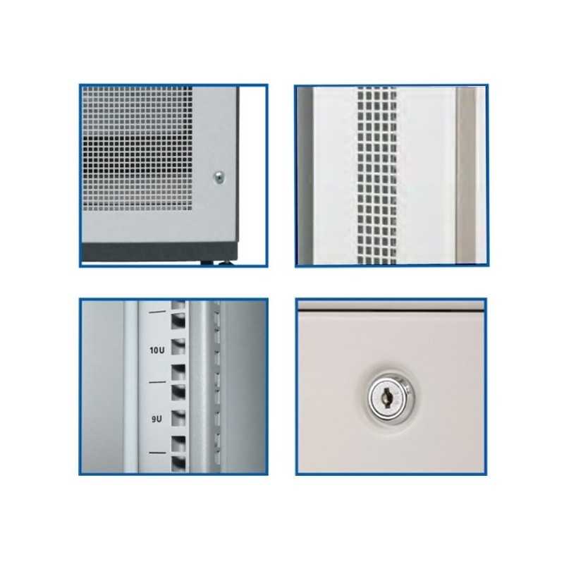 SERVER RACK 15U G4-60615 19” GERMAN RACK 60x60x85cm