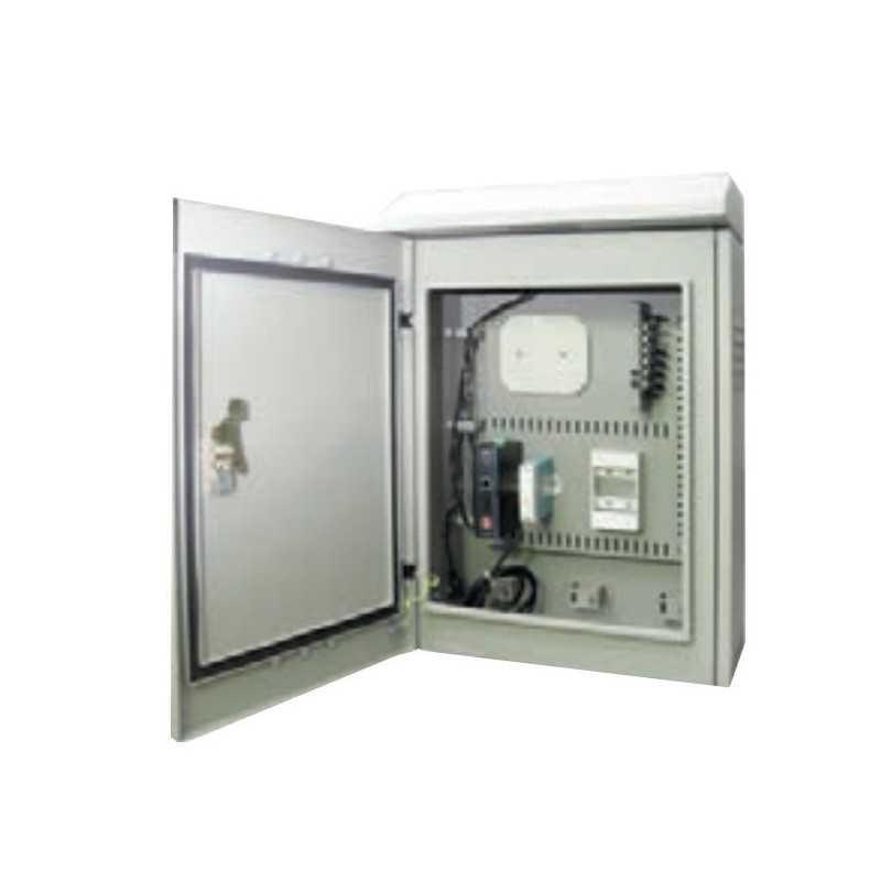 UV-9012H ตู้เหล็กกันน้ำ Two Layer Door Outdoor Steel Cabinet