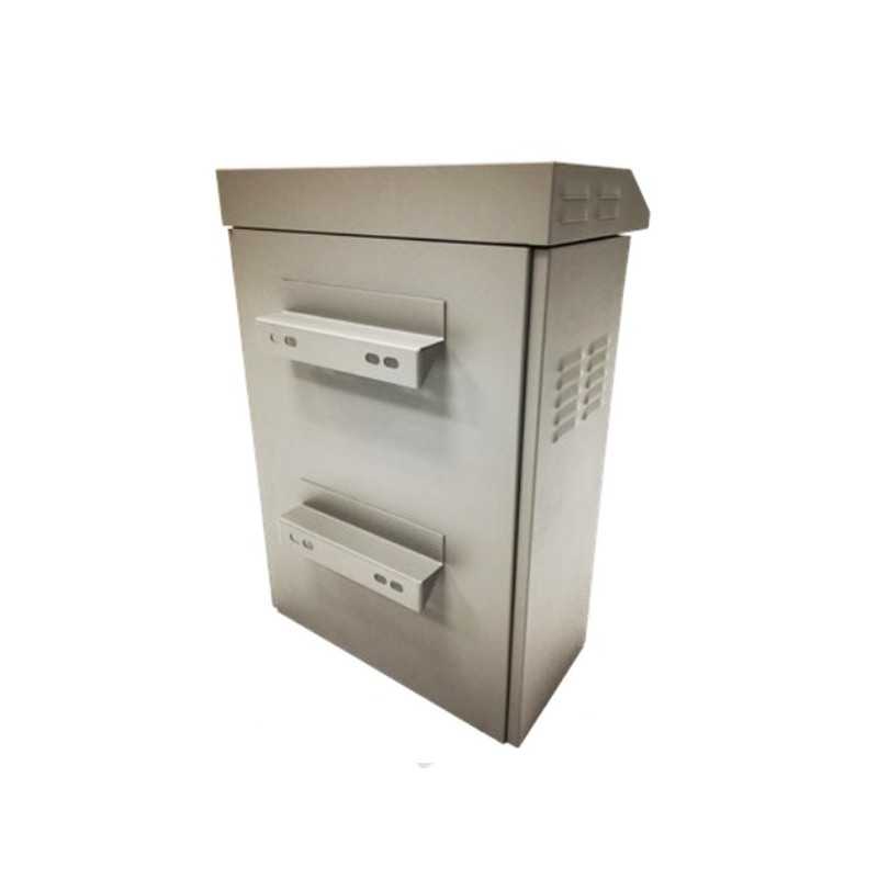 UV-9012H-IP55 ตู้เหล็กกันน้ำ Two Layer Door Outdoor Steel Cabinet