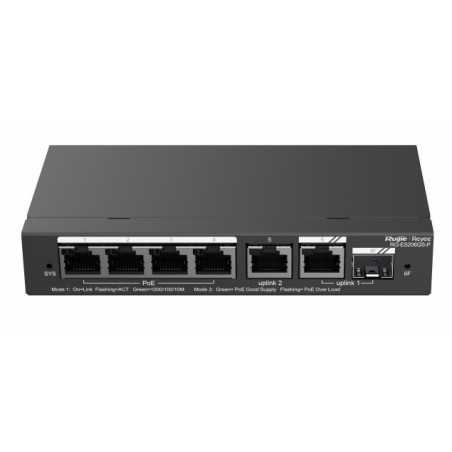 RG-ES206GS-P Reyee Cloud Managed POE Switch 6 Port Gigabit