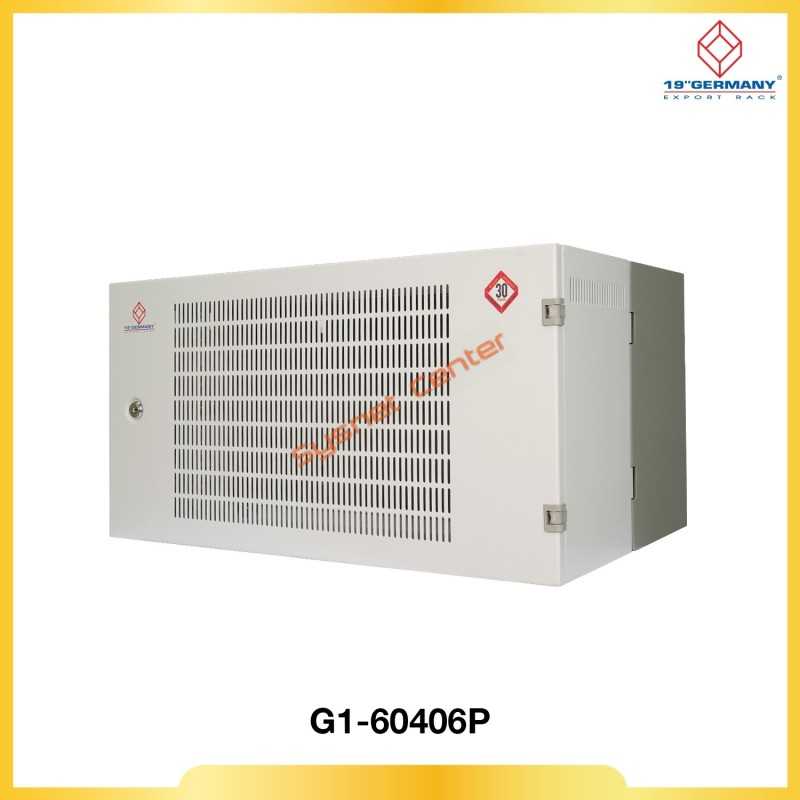 ตู้ Rack 6U 19" GERMAN Perforated. WALL RACK G1-60406P
