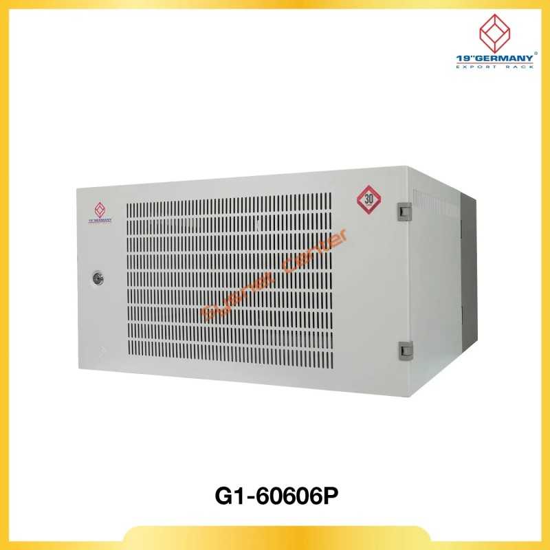 ตู้ Rack 6U 19" GERMAN Perforated. WALL RACK G1-60606P 6U
