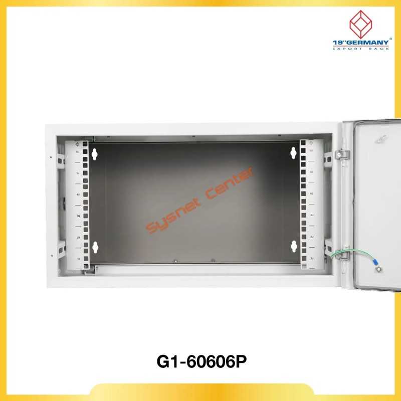 ตู้ Rack 6U 19" GERMAN Perforated. WALL RACK G1-60606P 6U