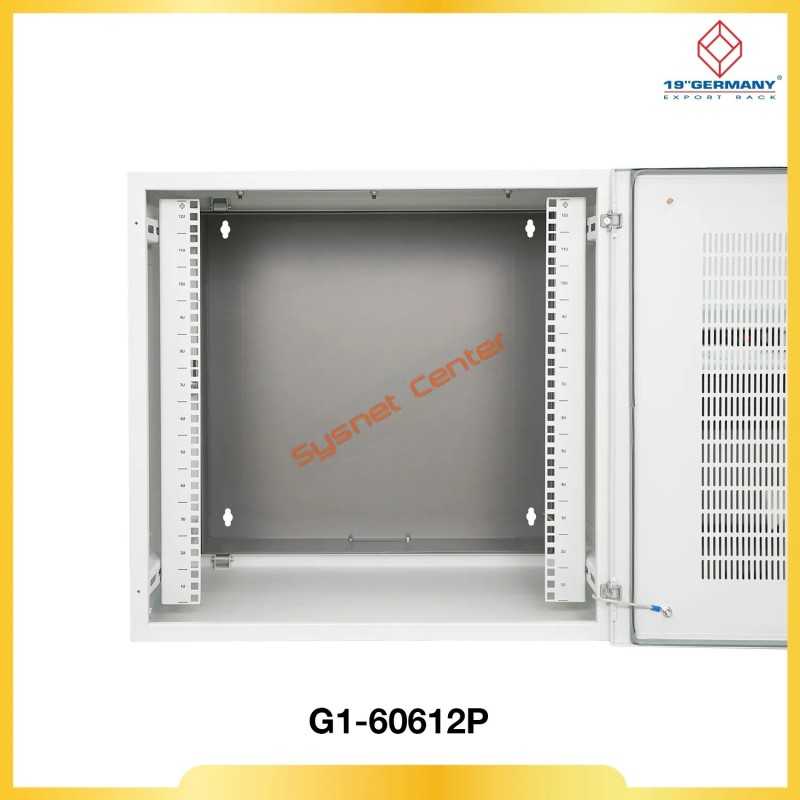 ตู้ Rack 12U 19" GERMAN Perforated. WALL RACK G1-60612P 12U
