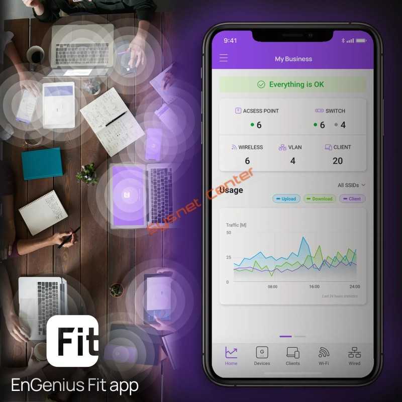 EWS356-FIT Engenius 802.11ax Dual-Band Wireless Access Point