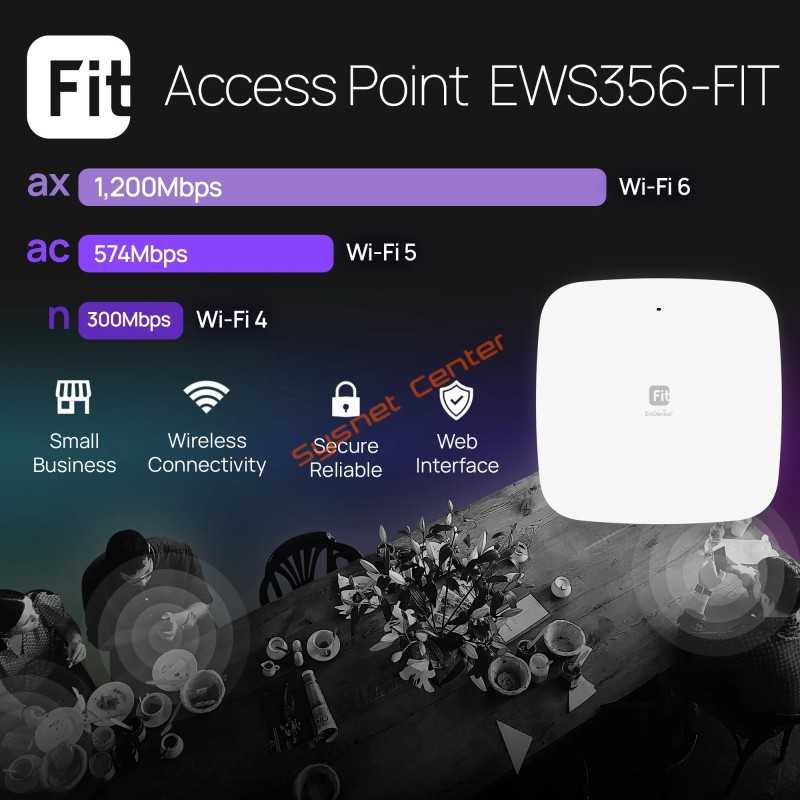 EWS356-FIT Engenius 802.11ax Dual-Band Wireless Access Point