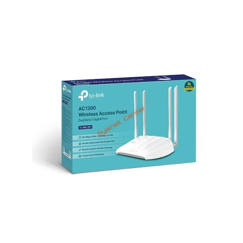TP-LINK TL-WA1201 Wireless Access Point AC1200 Dual Band Gigabit TP-LINK TL-WA1201 Wireless Access Point AC1200 Dual Band Gigabit