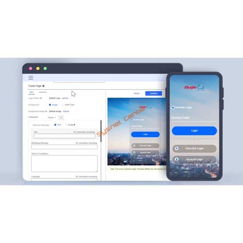 Reyee RG-EG105G-V3 Cloud Managed Router 2 Wan, Ruijie Cloud