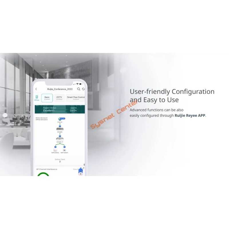 Reyee RG-EG105G-V3 Cloud Managed Router 2 Wan, Ruijie Cloud