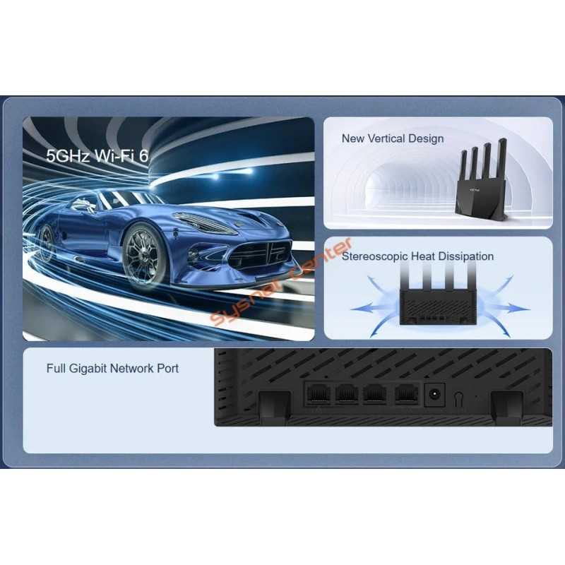 H3C Magic NX15 Next-Gen Gigabit WIFI6 1.5Gbps Wireless Router