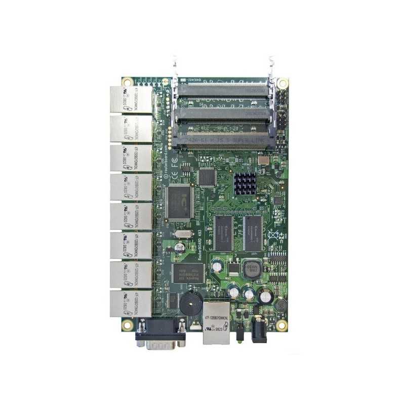 Mikrotik RouterBoard RB493AH-Set ขนาด 9 Port 10/100Mbps Ram 128MB,