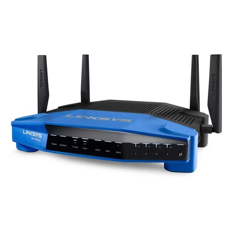 Linksys WRT1900AC Wifi Router แบบ Dual Band 2.4GHz/5GHz มาตรฐาน ac ...