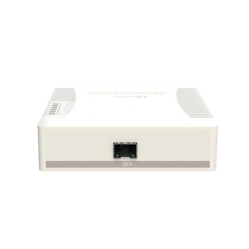 Mikrotik RB260GSP Smart Switch 5 Port Gigabit พร้อม Passive POE 4 P...