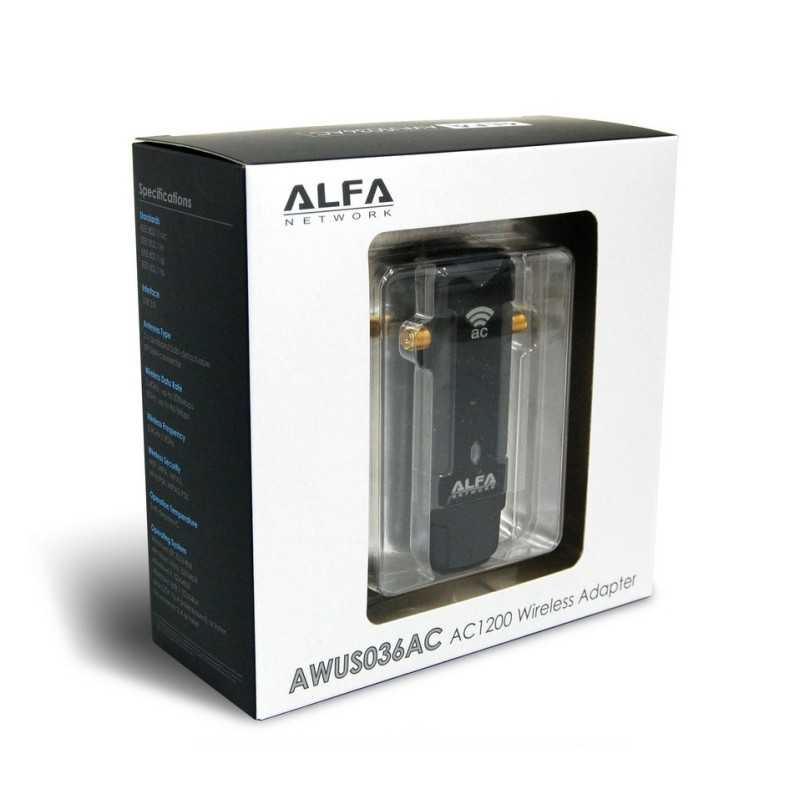 ALFA AWUS036AC Wireless USB Adapter ตัวรับสัญญาณ WIFI Dual-Band