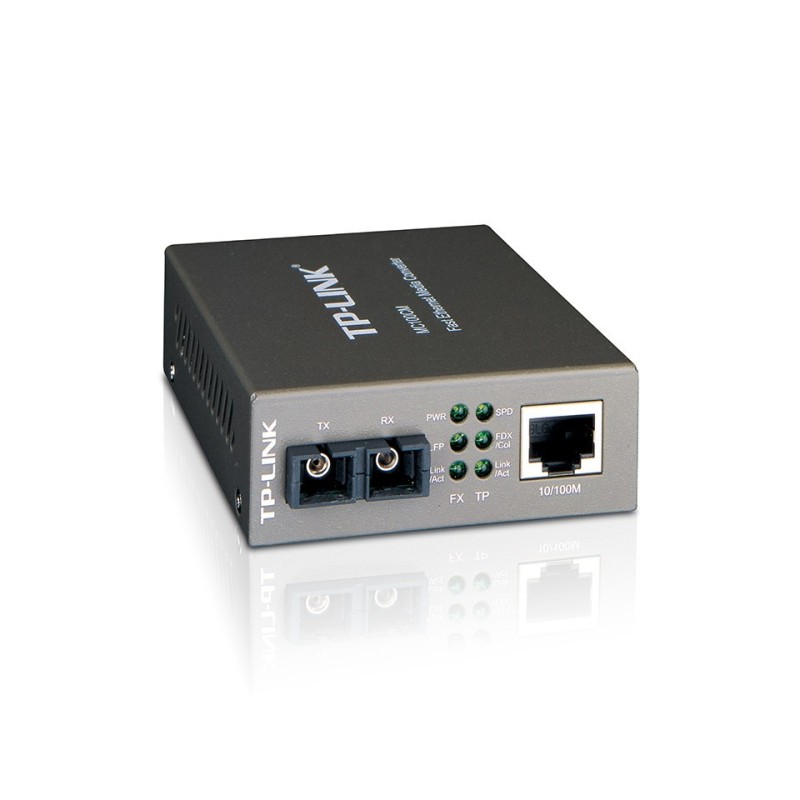 TP-Link MC100CM Multi-Mode Media Converter UTP To Fiber Optic TP-Link MC100CM Multi-Mode Media Converter UTP To Fiber Optic
