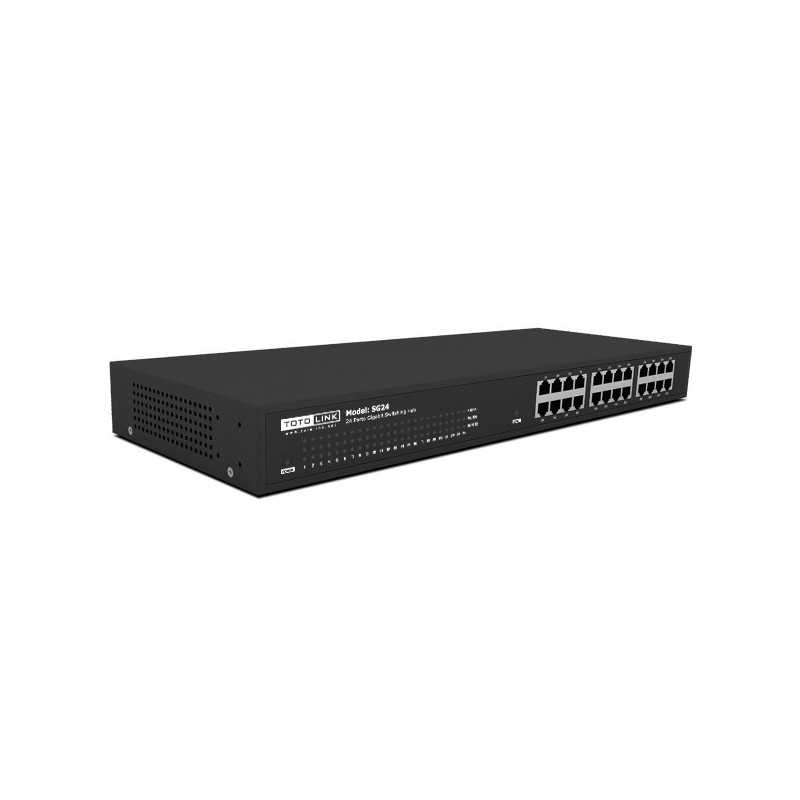 TOTOLINK SG24 Gigabit Switch แบบ Rack ขนาด 24 port ความเร็ว 10/100/...