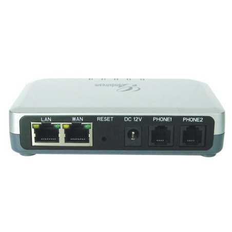 Grandstream HT-502 IP Analog Telephone Adapter (ATA) 2 FXS, 2 Port ...