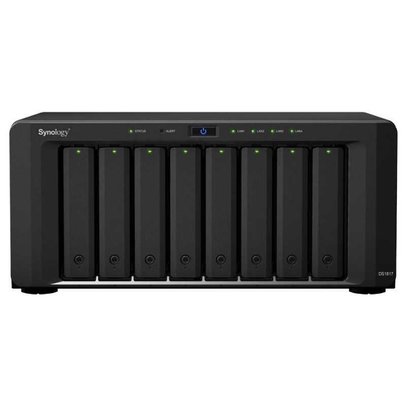 Synology DS1817 NAS Server 8Bay สูงสุด 96TB Backup, Media Streaming...