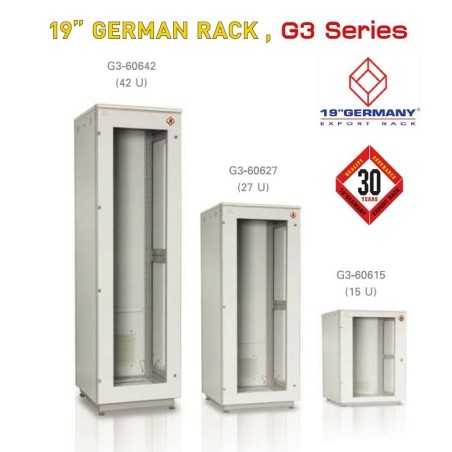 ตู้ Rack 15U G3-60815 19" GERMAN RACK G3 Series 60x80x85cm