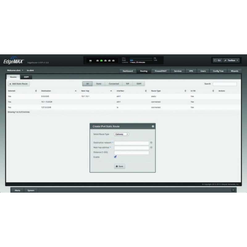 Ubiquiti EdgeRouter X ER-X Advanced Gigabit Ethernet Router 2 Wan