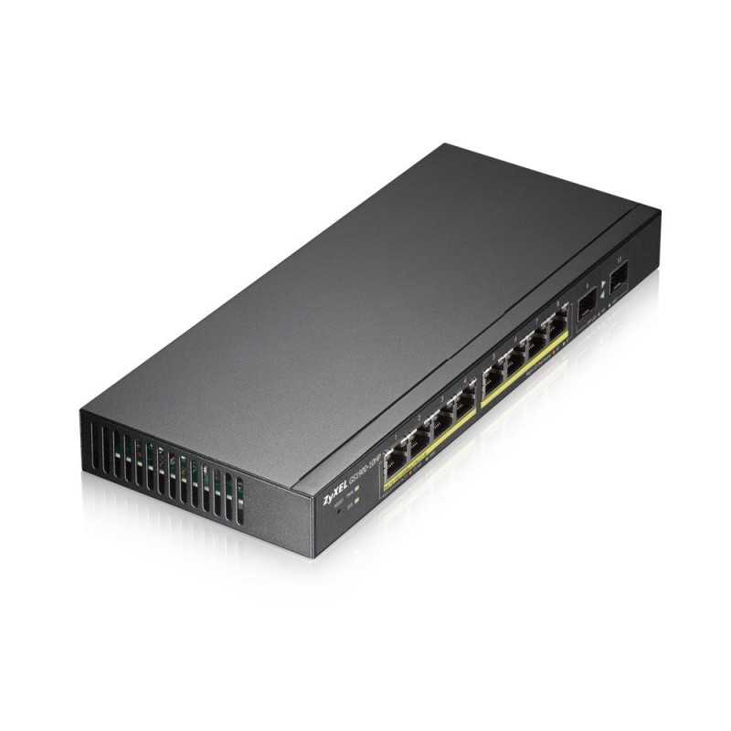 GS1900-10HP Zyxel L2 Smart Managed POE Switch 8 Port Gigabit