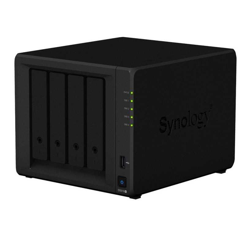 Synology DS918+ NAS Network Attatched Storage 4Bay 64TB
