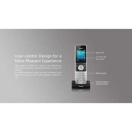 Yealink W60P Dect IP Phone W56H, IP Base W60B HD Voice รองรับ POE