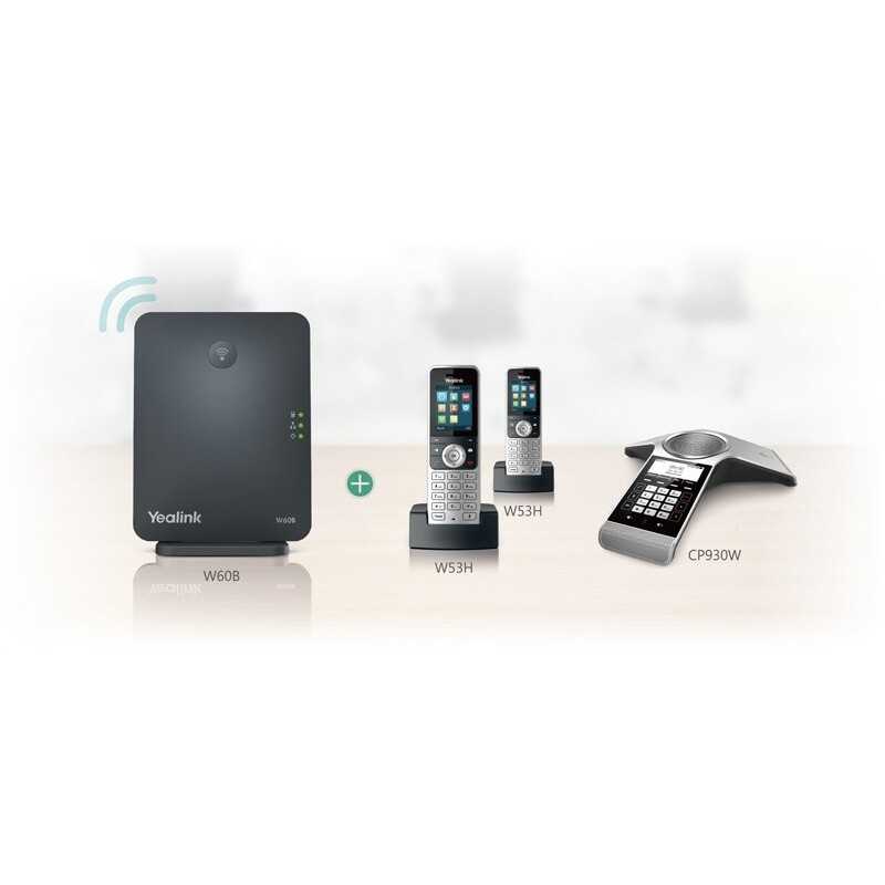 Yealink CP930W-Base Conference DECT IP Phone พร้อม W60B Base Station