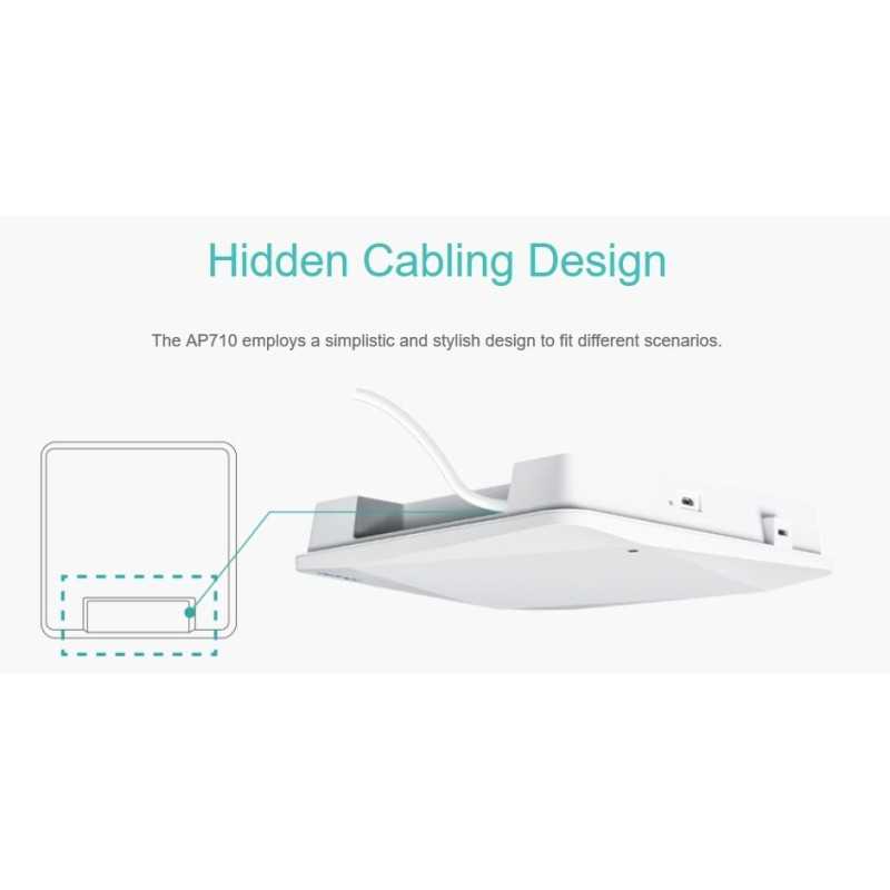 Ruijie RG-AP710 Wireless AP AC 1167Mbps 2x2 MIMO Gigabit Cloud Control