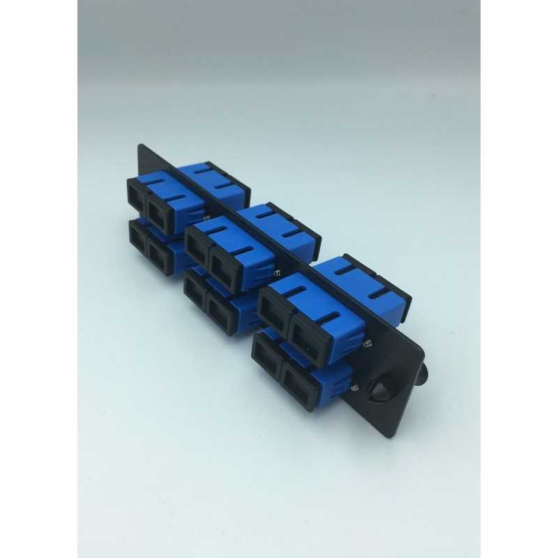 Link UF-2266SM (6 SC) DUPLEX SNAP-IN ADAPTER PLATE (SMandMM)