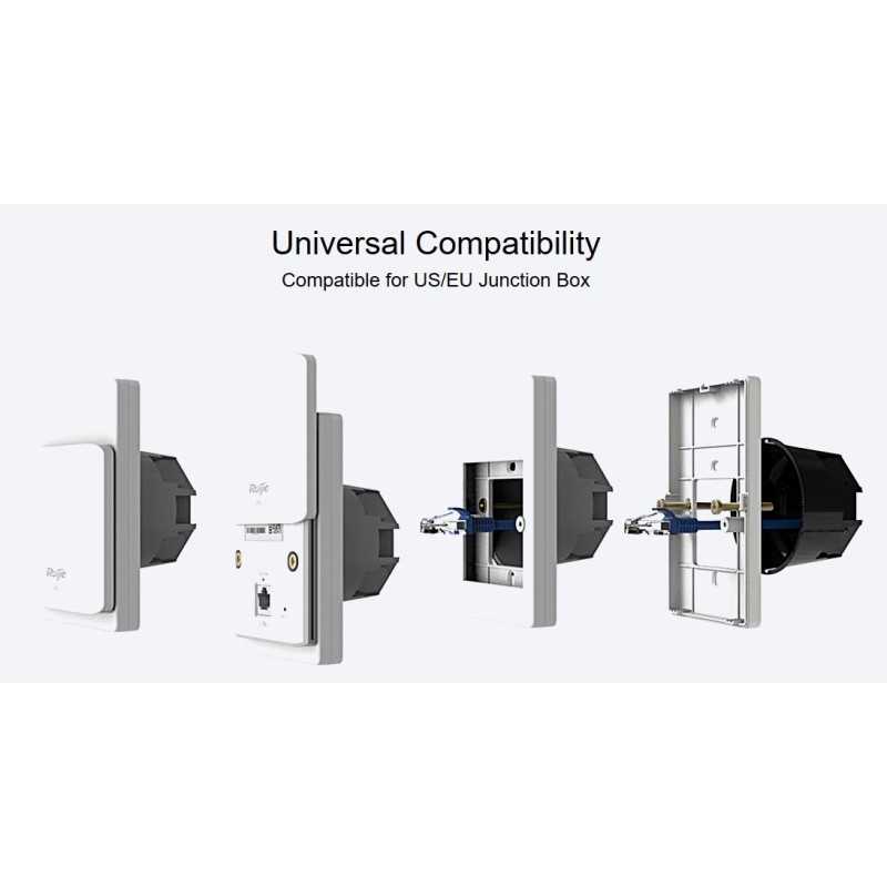 Ruijie RG-AP110-L Wall-Mountable Wireless AP N 300Mbps Cloud