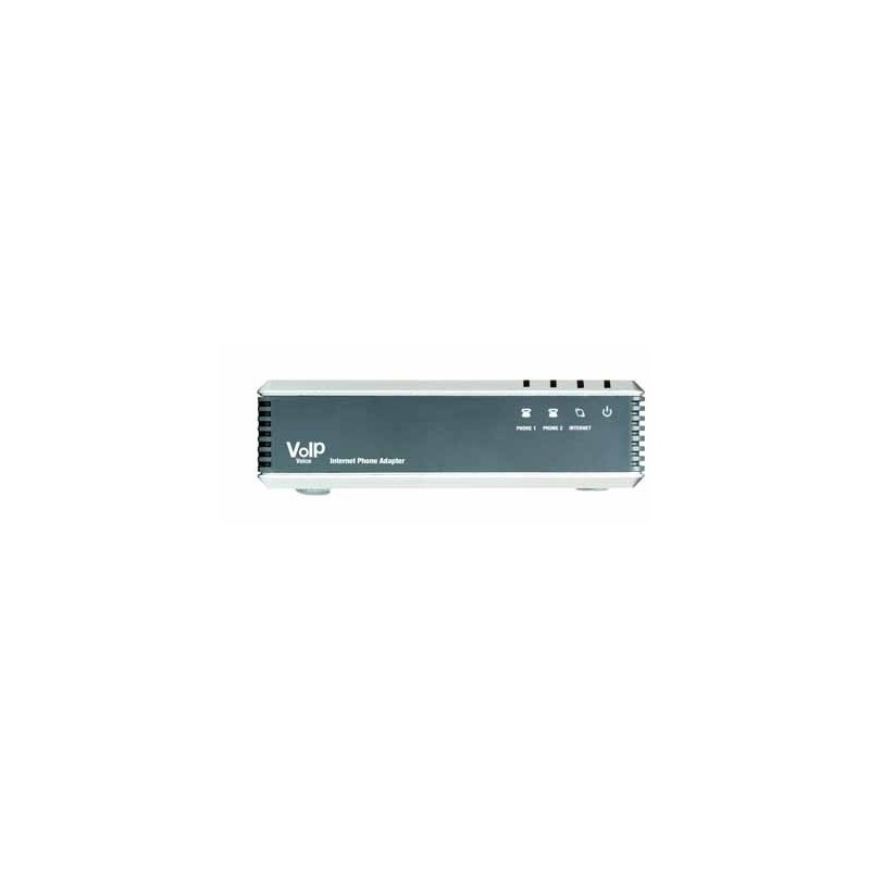 Linksys PAP2T Internet Phone Adapter 2 Ports FXS 1 Port Lan