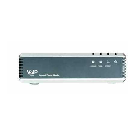 Linksys PAP2T Internet Phone Adapter 2 Ports FXS 1 Port Lan