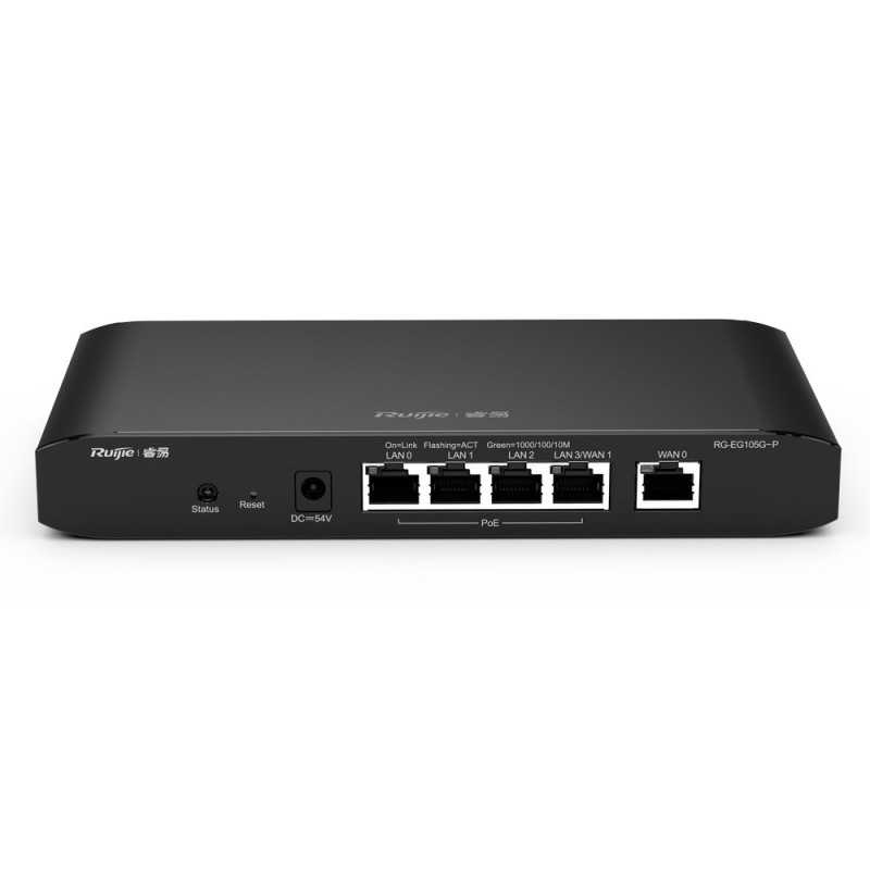 RG-EG105G-P Reyee Cloud Managed Router 2 Wan 100 Concurrent