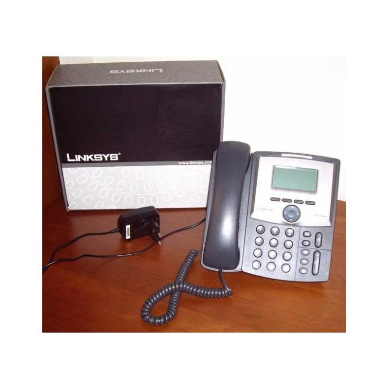 Linksys SPA922 IP Phone, 2 Port Lan 10/100, 128x64 LCD
