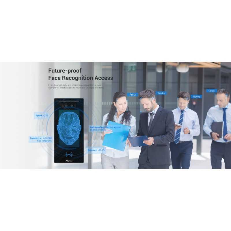 Akuvox E16C advanced all-in-one IP Access Control Unit and SIP Intercom