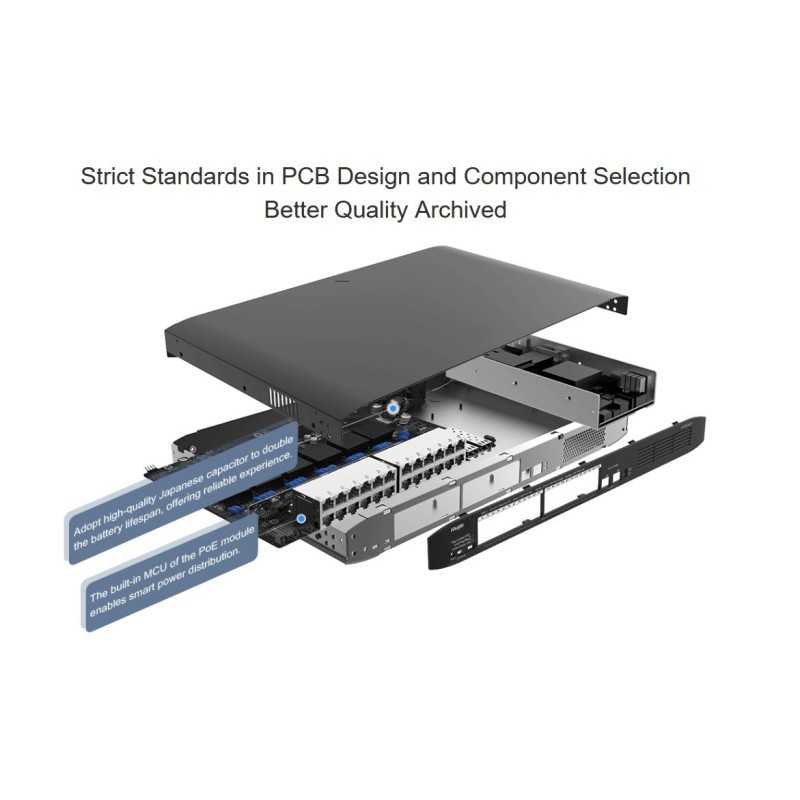 RG-ES124GD Reyee Unmanaged Gigabit Switch 24 Port แบบ Rack