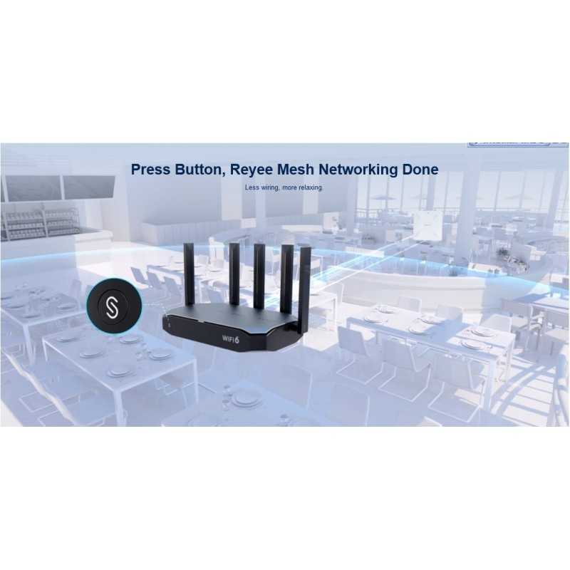 RG-EG105GW-X Reyee Wi-Fi 6 AX3000 Wireless Router, VPN